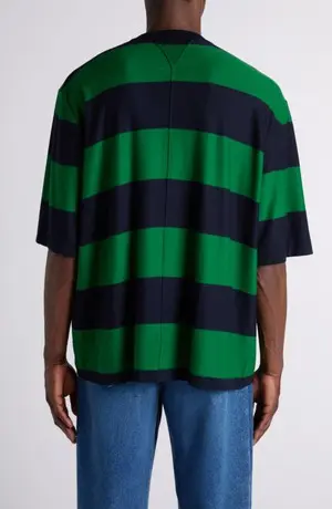 Bottega Veneta Striped Oversized Cashmere Sweater