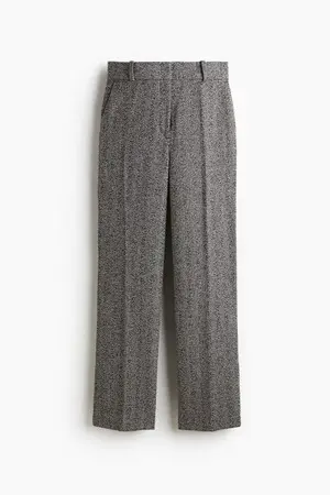 H&M Tailored Straight Leg Trousers