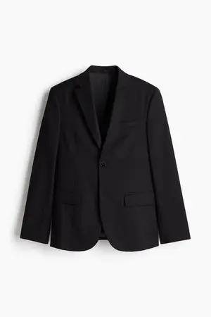 H&m Regular-fit Single-breasted Jacket With Notched Lapels
