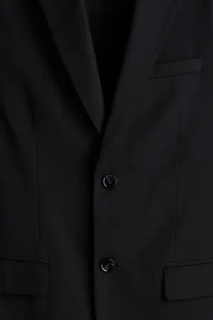 H&m Regular-fit Single-breasted Jacket With Notched Lapels