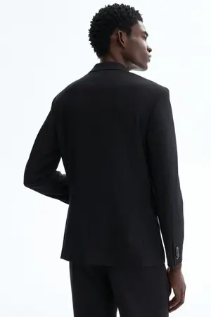 H&M Regular-fit Single-breasted Jacket With Notched Lapels