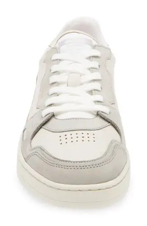 Axel Arigato Dice Lo Cracked Leather Sneakers - Beige/light Grey