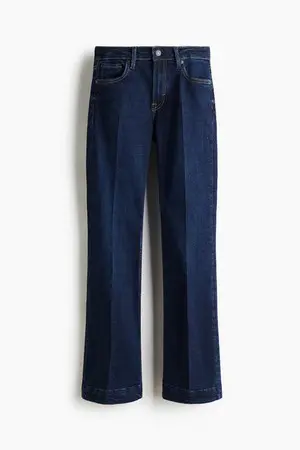 H&m Bootcut Regular Jeans - Dark Denim Blue