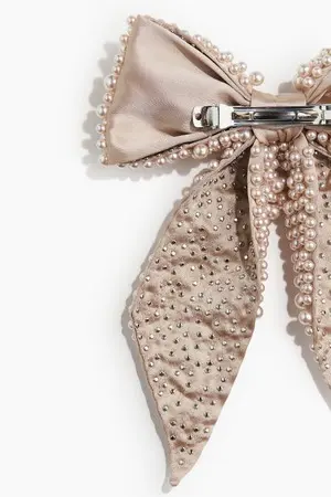 H&m Embellished Bow Hair Clip