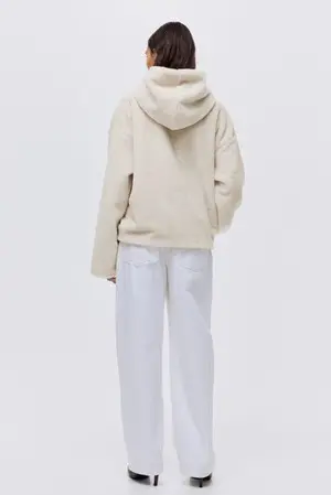 H&M Zip-through Hooded Fleece Jacket
