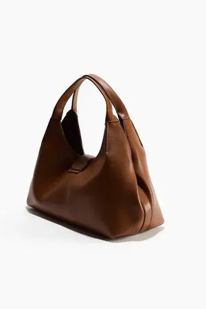 H&m Slouchy Shoulder Bag With Tab And Carabiner Hook Fastening
