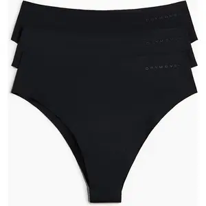 H&m 3-pack Sports Brazilian Briefs With Drymove - Black