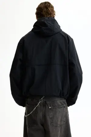 H&M Water-repellent Nylon Hooded Windbreaker