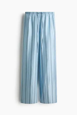 H&m Wide Leg Striped Trousers
