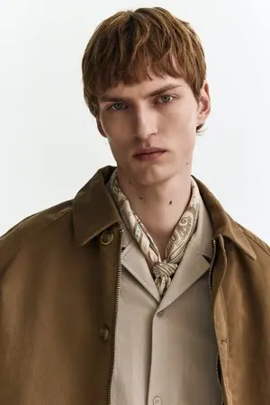 H&m Relaxed Fit Textured Resort Shirt