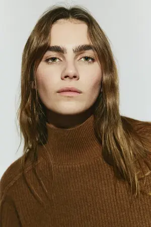 H&m Rib-knit Mock Neck Oversized Sweater