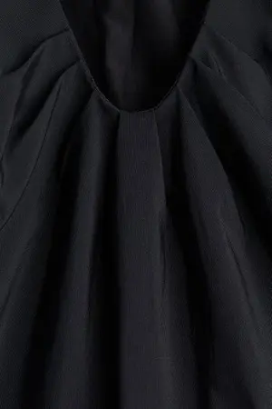 H&m Butterfly-sleeved V-neck Dress