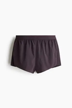 H&m Running Shorts With Drymove™ Technology - Plum