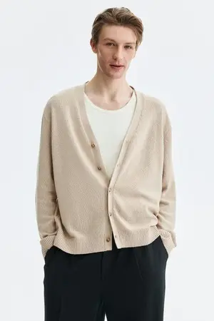 H&M Relaxed Fit V-neck Cardigan