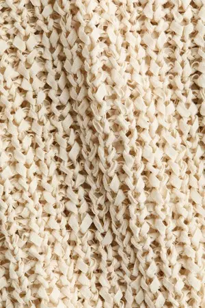 H&m Textured Rib Knit Boat Neck Jumper