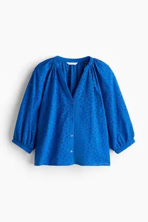 H&m Broderie Anglaise Blouse