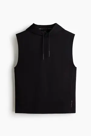 H&m Sleeveless Sports Hoodie With Drymove™ Technology
