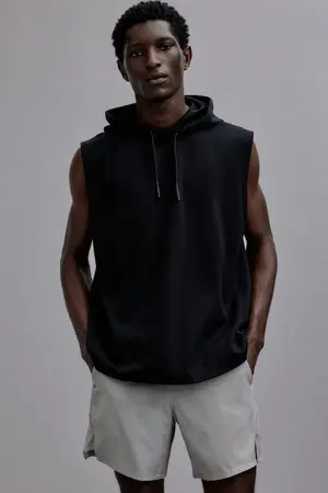 H&m Sleeveless Sports Hoodie With Drymove™ Technology