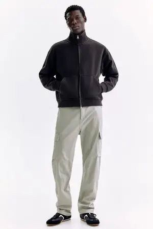 H&M Relaxed-fit Boxy Track Jacket