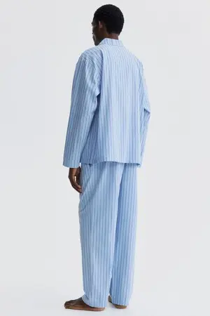 H&m Poplin Pyjama Shirt And Bottoms