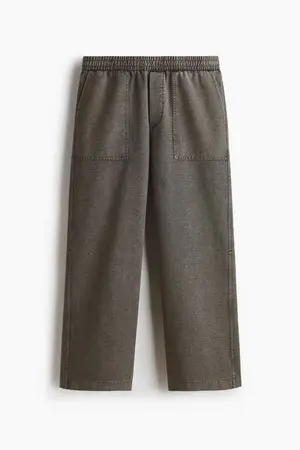 H&m Relaxed Fit Joggers - Dark Gray