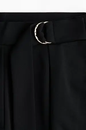 H&m Belted Tapered Trousers
