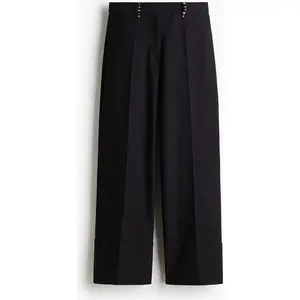 H&m Tailored Rivet Detail Trousers