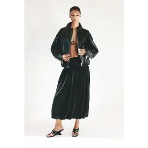 H&m Bubble-hem Jersey Skirt