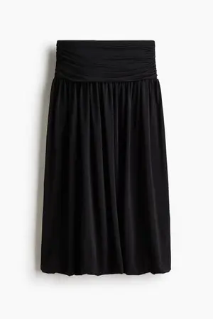 H&m Bubble-hem Jersey Skirt