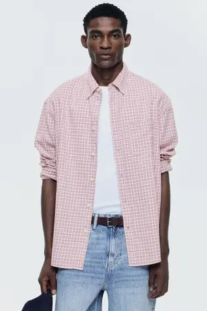 H&m Relaxed Fit Cotton Shirt