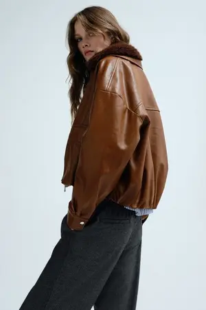 H&m Drawstring Trousers In Herringbone Weave