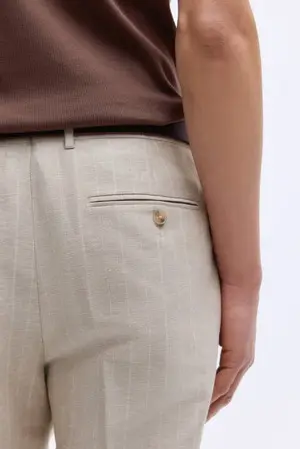 H&m Regular Fit Tailored Trousers