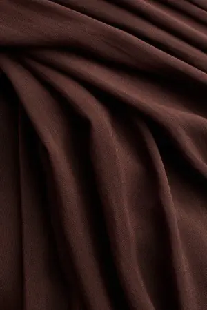 H&m Gathered Modal Maxi Skirt