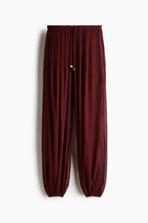 H&m Crinkled Balloon Beach Trousers