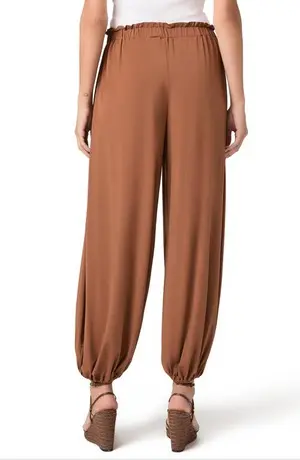 Paige Marcie Balloon Pants - Maple