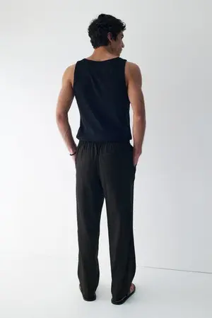 H&m Linen-blend Trousers