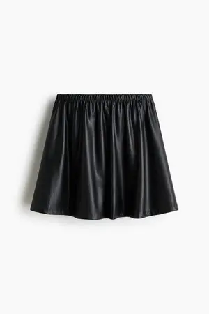 H&M Flared Mini Skirt With Elasticated Waist