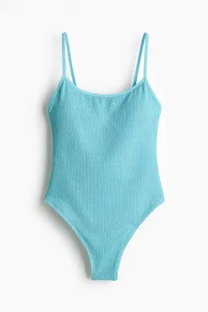 H&M Padded-cup High-leg Swimsuit