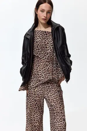 H&m Mesh Pull-on Trousers