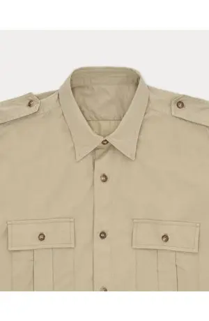 FORTELA Sahara Cotton Overshirt - Beige