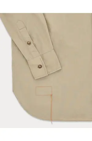 FORTELA Sahara Cotton Overshirt - Beige