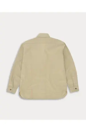 FORTELA Cpo 2.0 Cotton Drill Overshirt - Beige