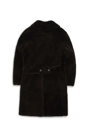 FORTELA Perce Shearling Double-breasted Coat