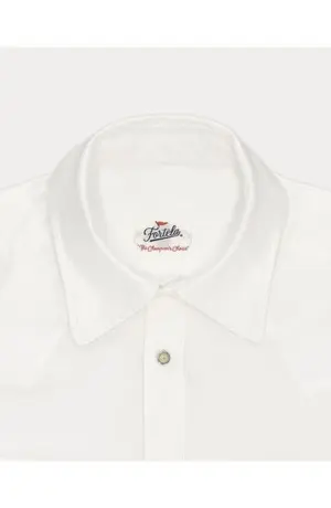 FORTELA Tex Texan Cotton Shirt - White