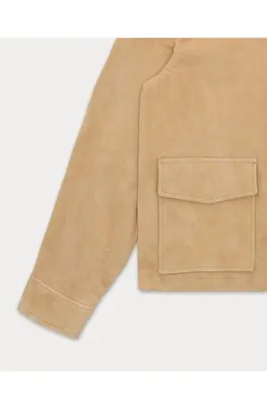FORTELA Maelle Suede Leather Jacket