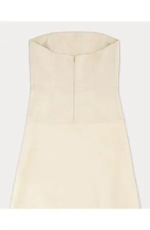 FORTELA Anouk Embroidered Linen Blend Dress