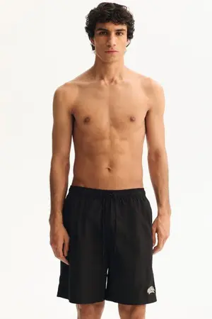 H&m Long Swim Shorts - Black