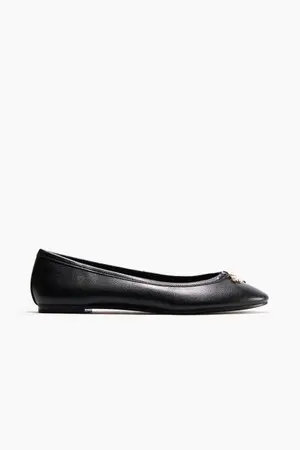 H&m Charm Detail Ballet Flats