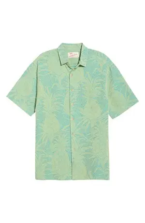 KAHALA Hala Kahiki Jacquard Shirt - Teal