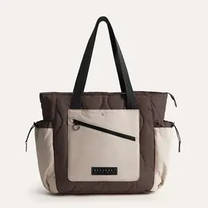 BAGSMART Paz Laptop Tote Bag - Umber